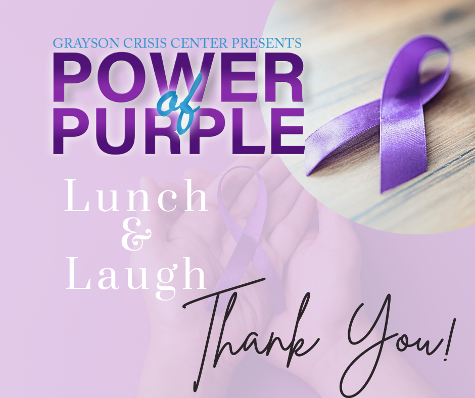 Power of Purple | Grayson Crisis Center